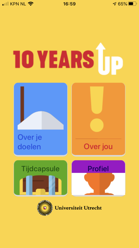 10YUP: Waar sta jij over 10 jaar? | 10 Years Up App